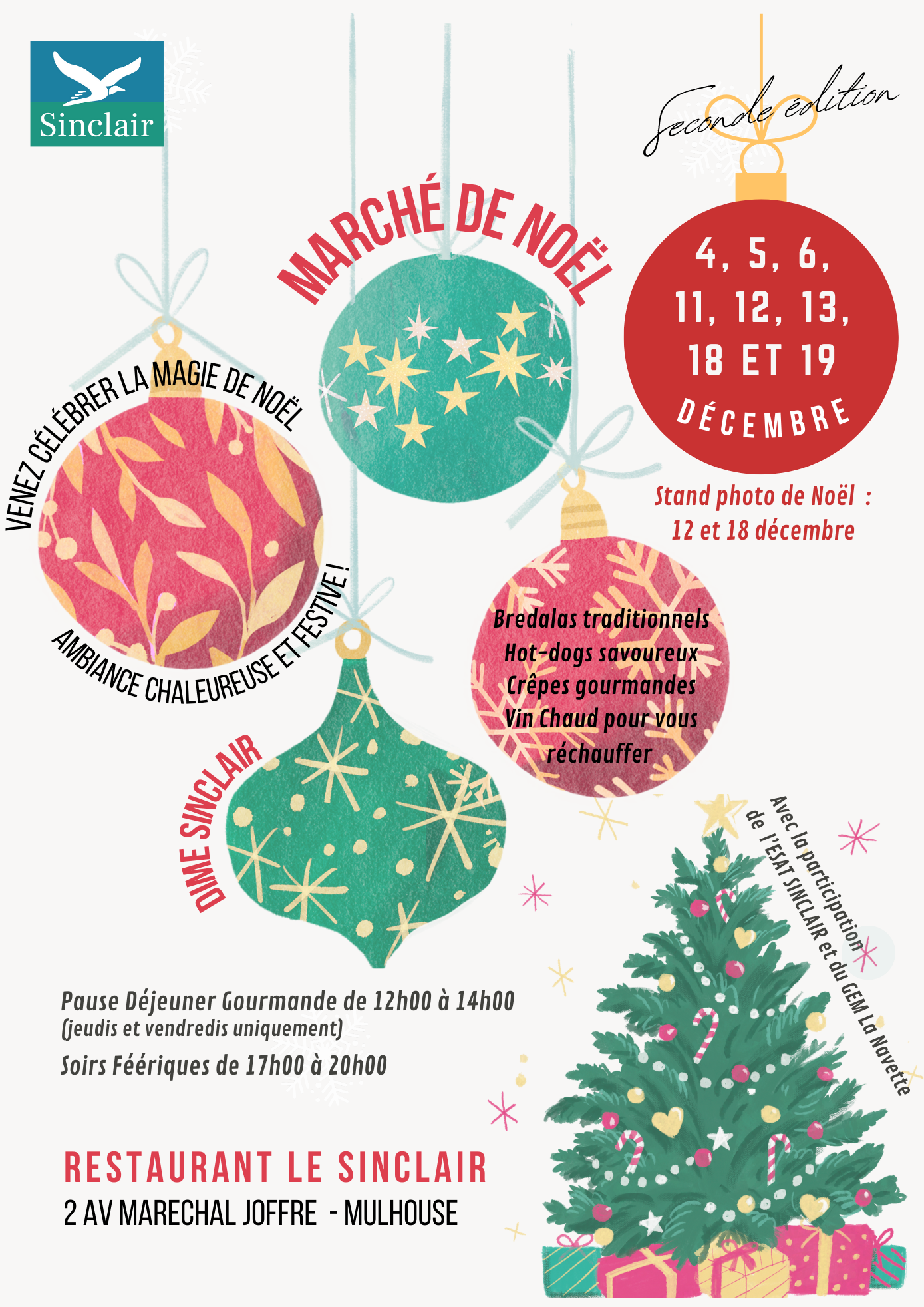 Marché de Noël du DIME Sinclair au centre de Mulhouse | Actualités et ...